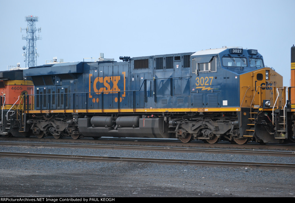 CSX 3027 Ready to Rock and Roll eastbound and Head HOME!!!
